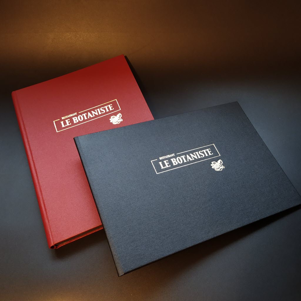 Le Botaniste| Carte de menu | Le Menu Français
